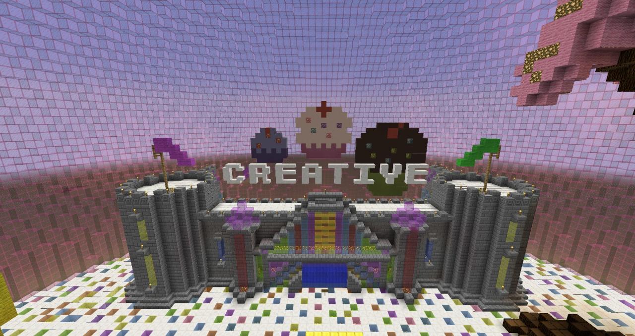 Creative Server Lobby Minecraft Map