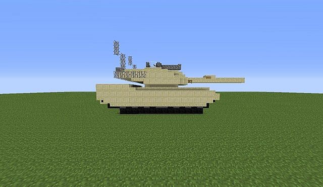 M1A2 Abrams TUSK Minecraft Project