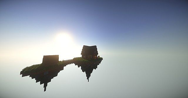 floating island Minecraft Map