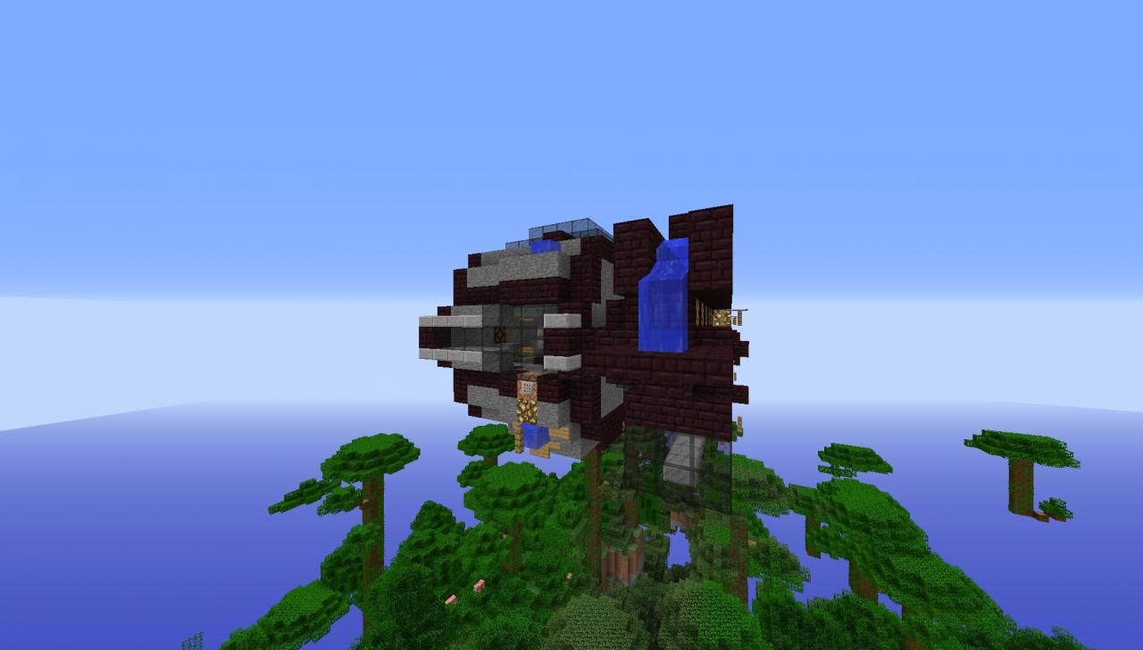 atmospheric frigate Minecraft Map