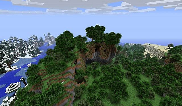A Cool Seed To Start You Survival World Minecraft Map
