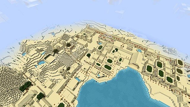 Desert city Minecraft Map