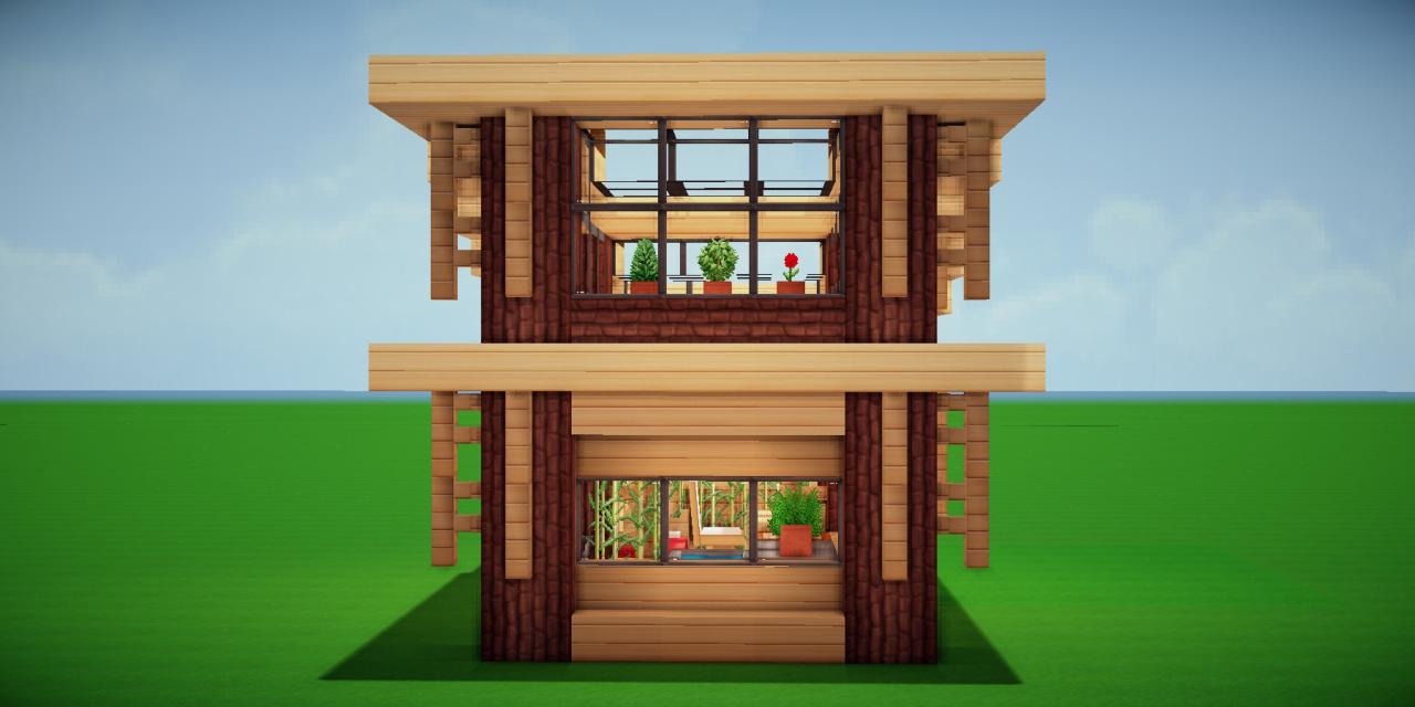 Modern Eco Village | Home 8 Minecraft Map