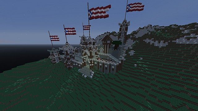 MingeWall - Medieval City - Work In Progress Minecraft Map