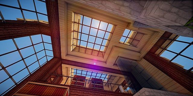 Modern Eco Village | Library 1 Minecraft Map