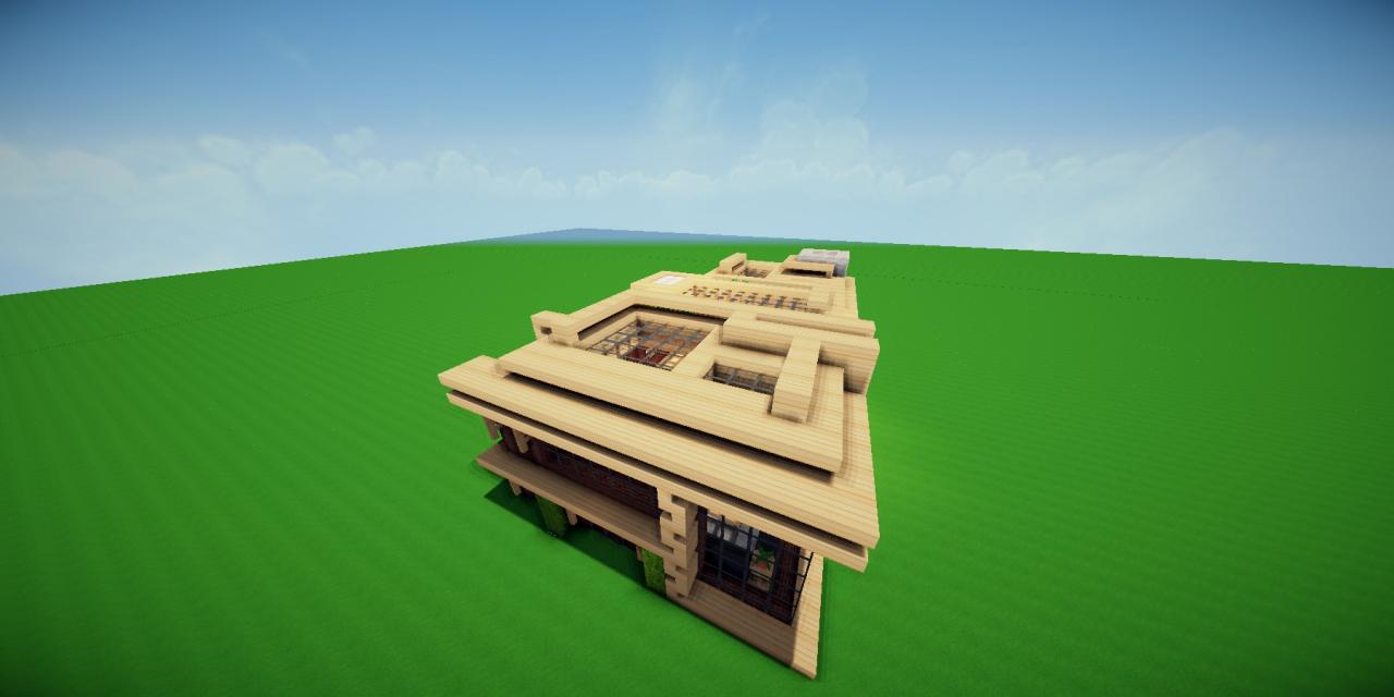 Modern Eco Village | Library 1 Minecraft Map