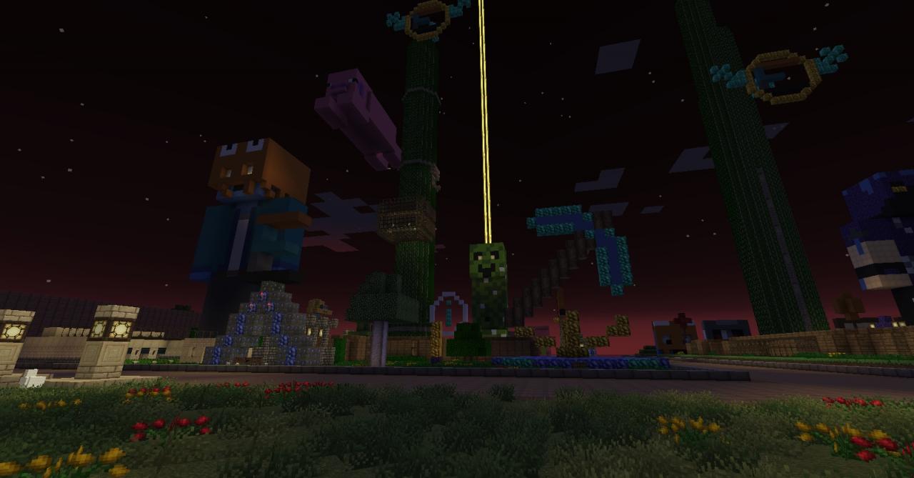 Acidflux.us Plotme Survival pvp 1.7.2 24/7 Minecraft Server