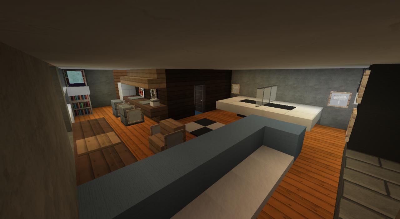 Modern Sea Side House Minecraft Map