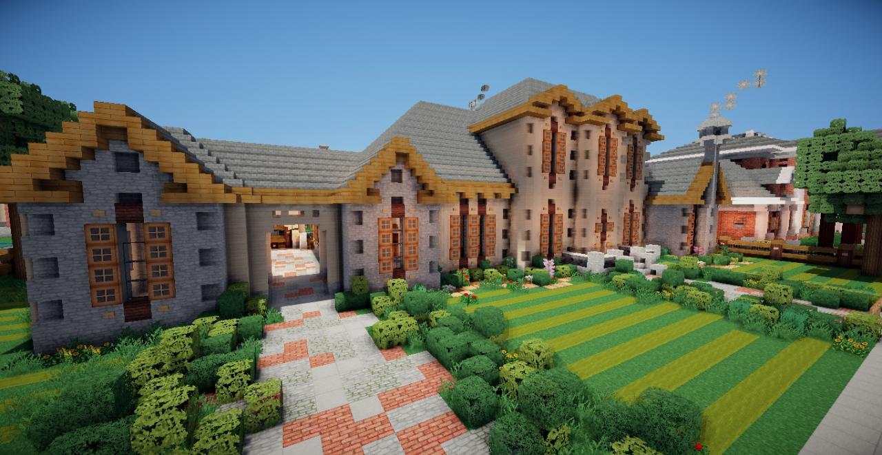 French Country House Minecraft Map