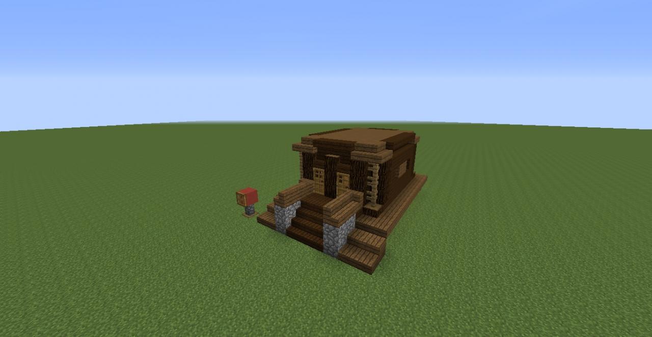 Little Hut 9x14 Minecraft Map