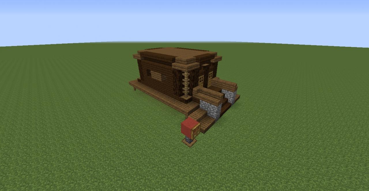 Little Hut 9x14 Minecraft Map