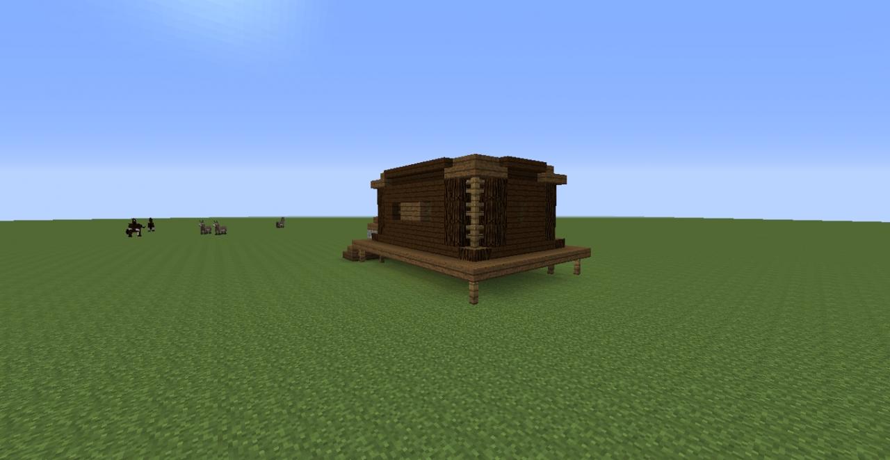 Little Hut 9x14 Minecraft Map