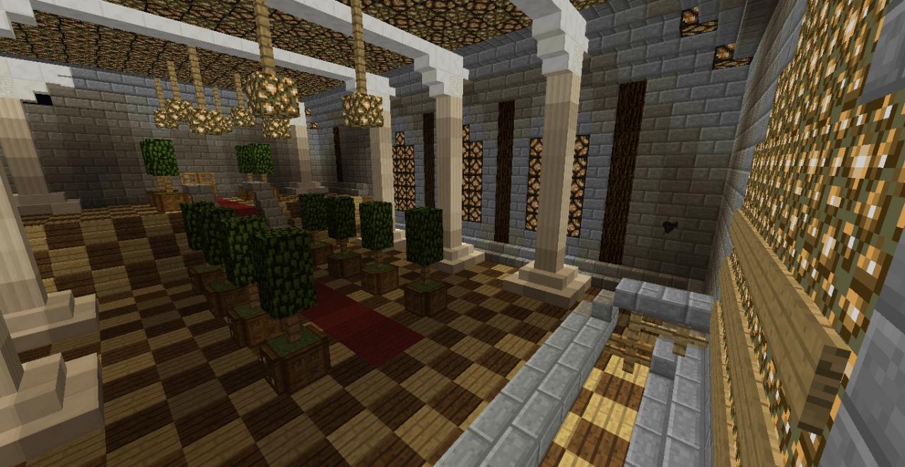 "Hunger Games" Waiting Room Thing Minecraft Map
