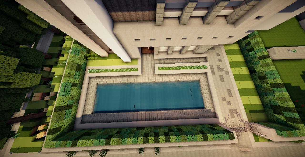 Modern complex home !! Minecraft Map