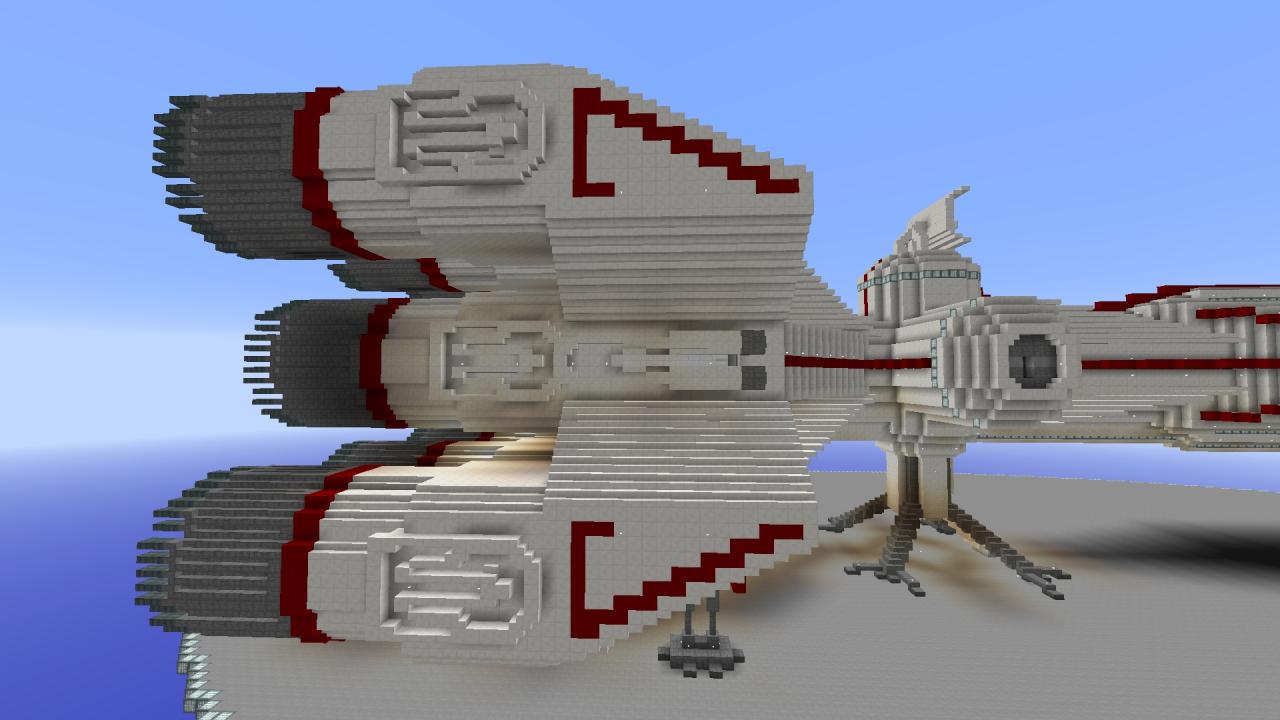 StarWars- Corellian CR70 corvette Minecraft Map