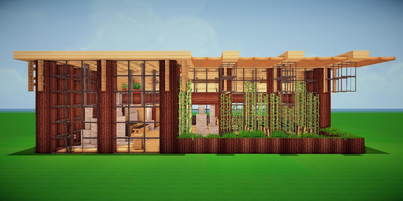 Modern Eco Village | Restaurant 1 Minecraft Map