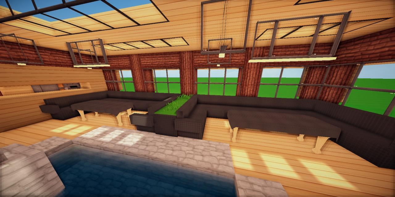 Modern Eco Village | Restaurant 1 Minecraft Map