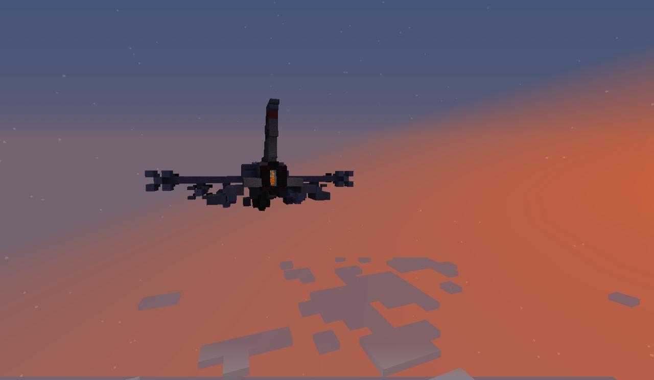 F-16 Super Falcon - Fighter Jet Minecraft Map