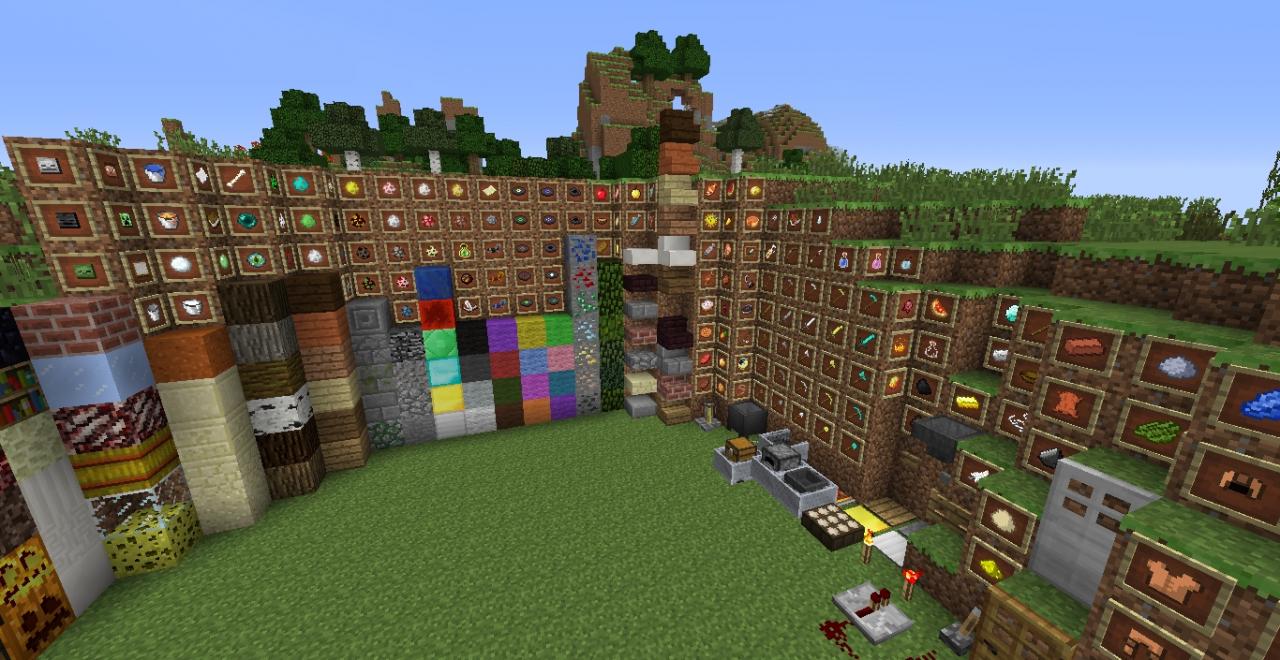 New texture pack map Minecraft Map