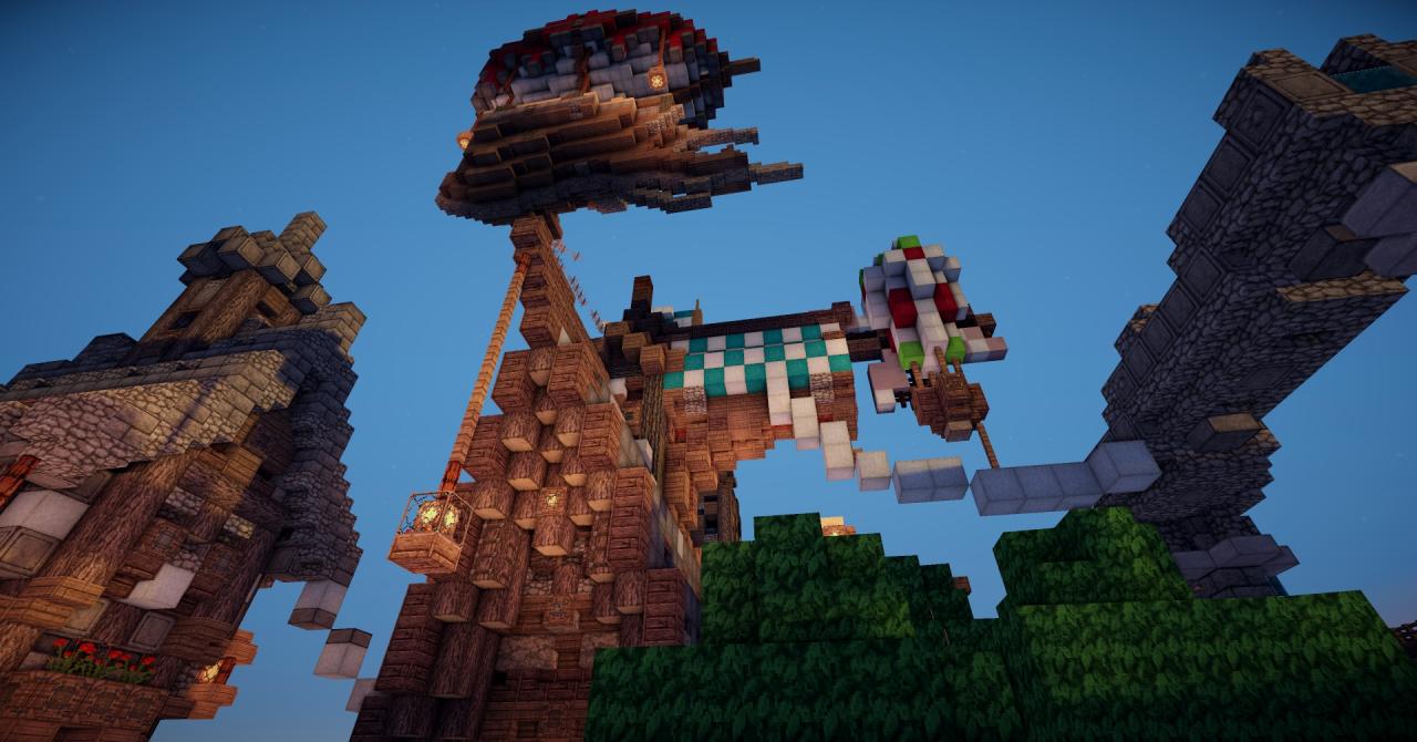 Steampunk Battle Plot Minecraft Map