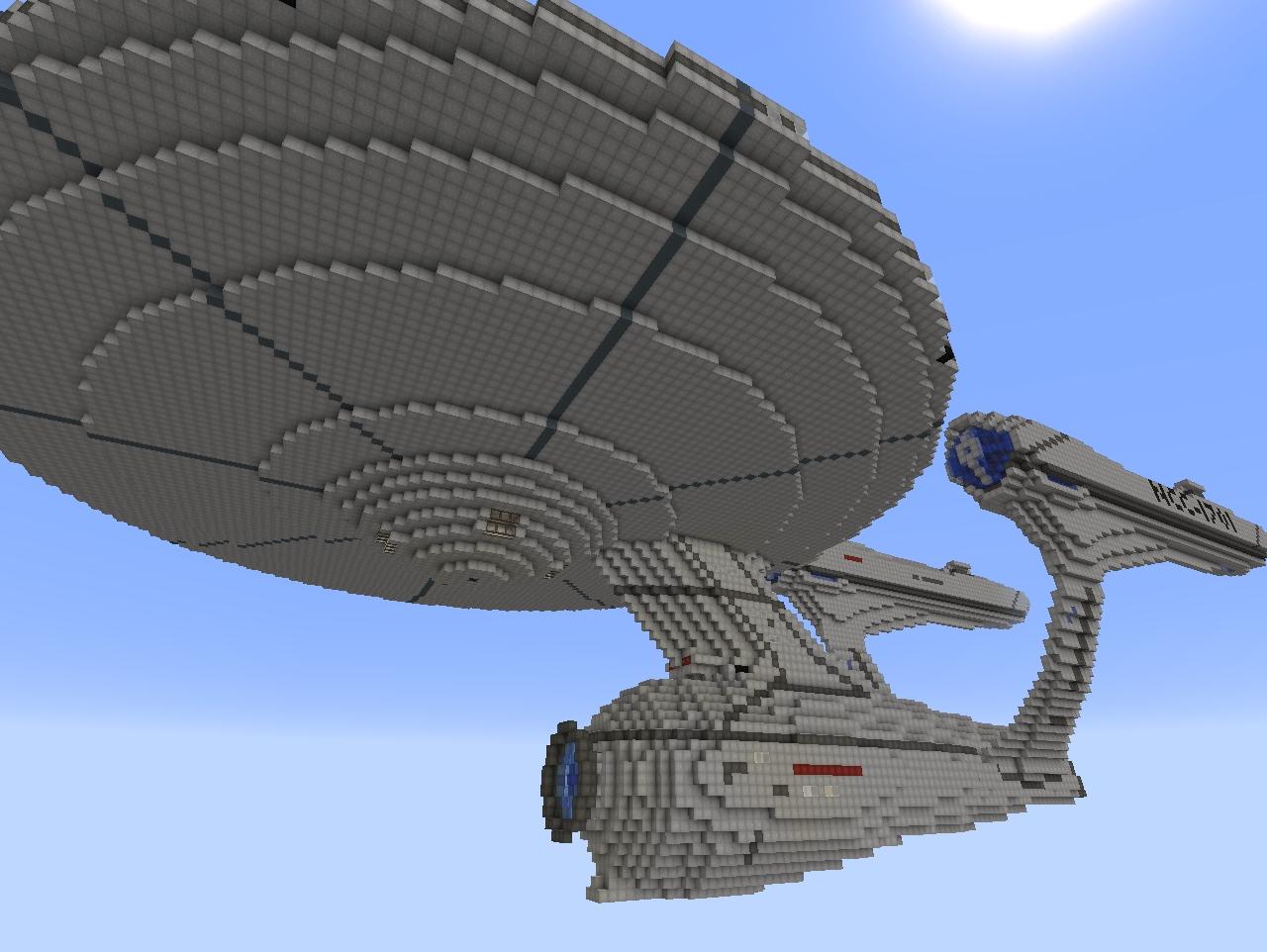 Starship Enterprise Minecraft Map