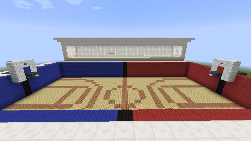 Basketball Arena Automatic Minecraft Map