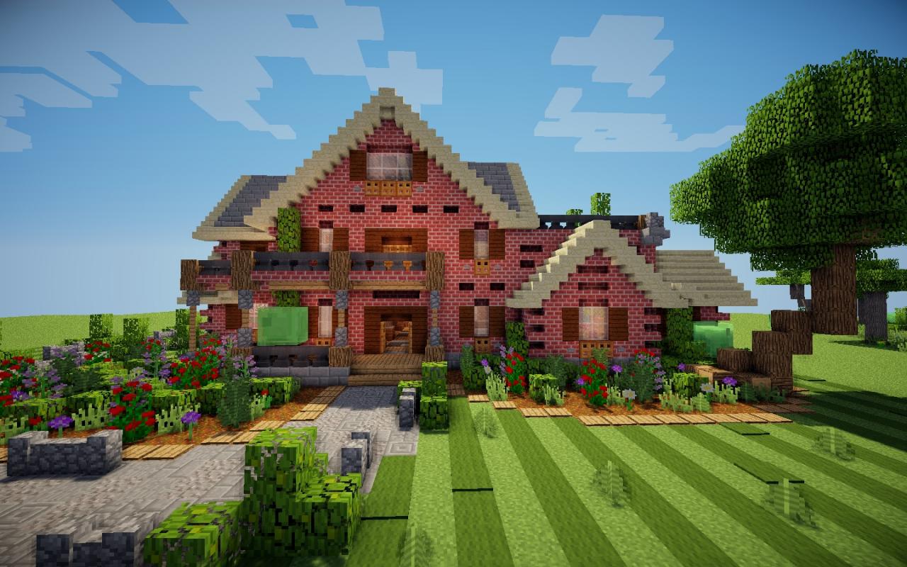 Nice small mansion Minecraft Map