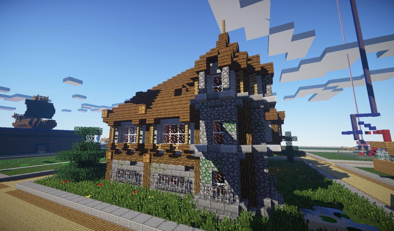Small Medieval Inn Minecraft Map
