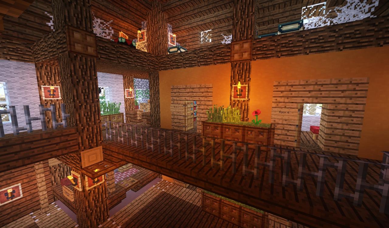 Small Medieval Inn Minecraft Map