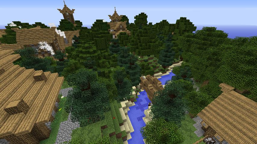 Woodville Creek Minecraft Map