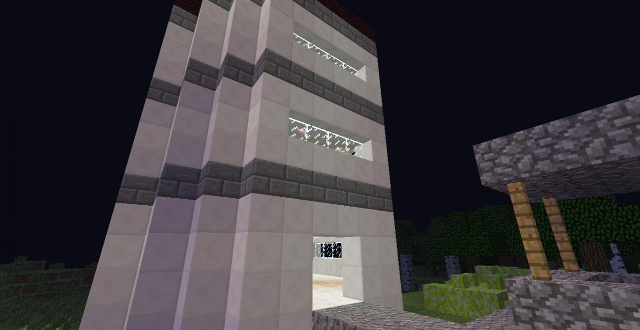 Minecraft Feed The Beast - Village + Thaumcraft Tower Minecraft Map