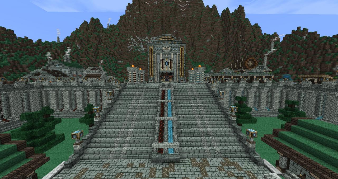 Dwarven city Minecraft Map