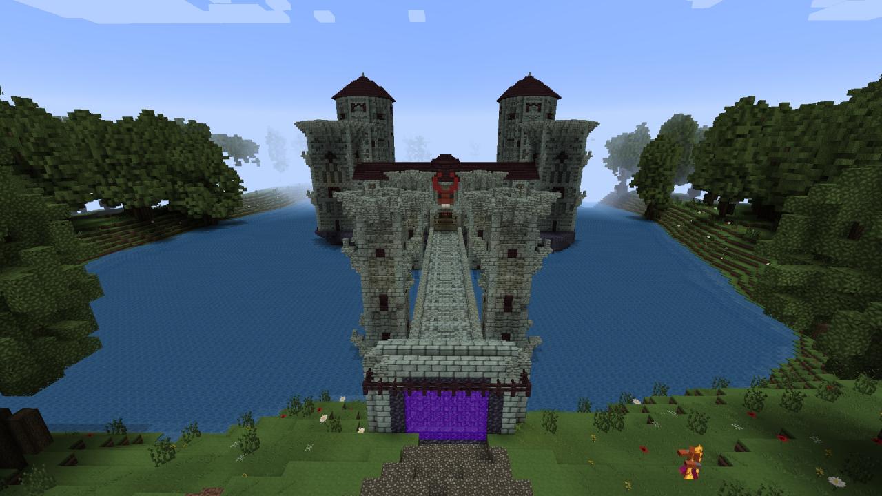 Evil castle Minecraft Map