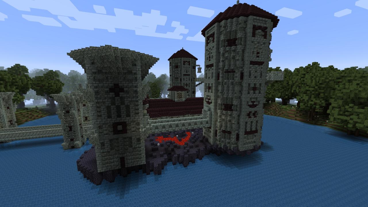 Evil castle Minecraft Map
