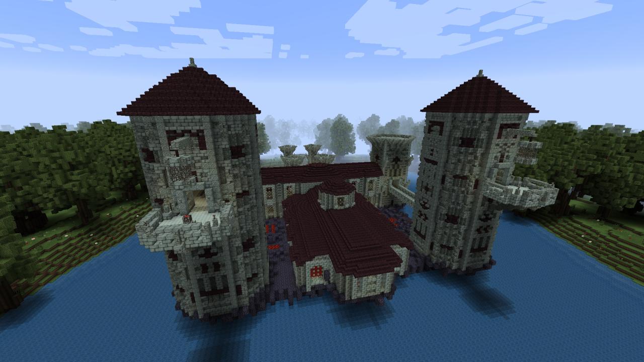 Evil castle Minecraft Map