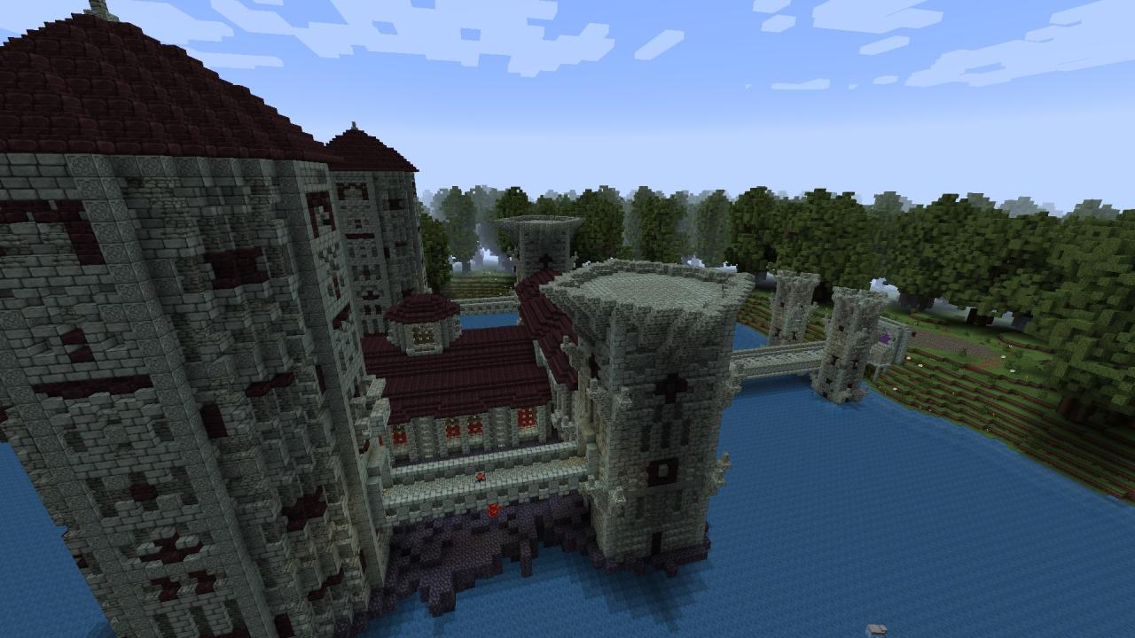 Evil castle Minecraft Map