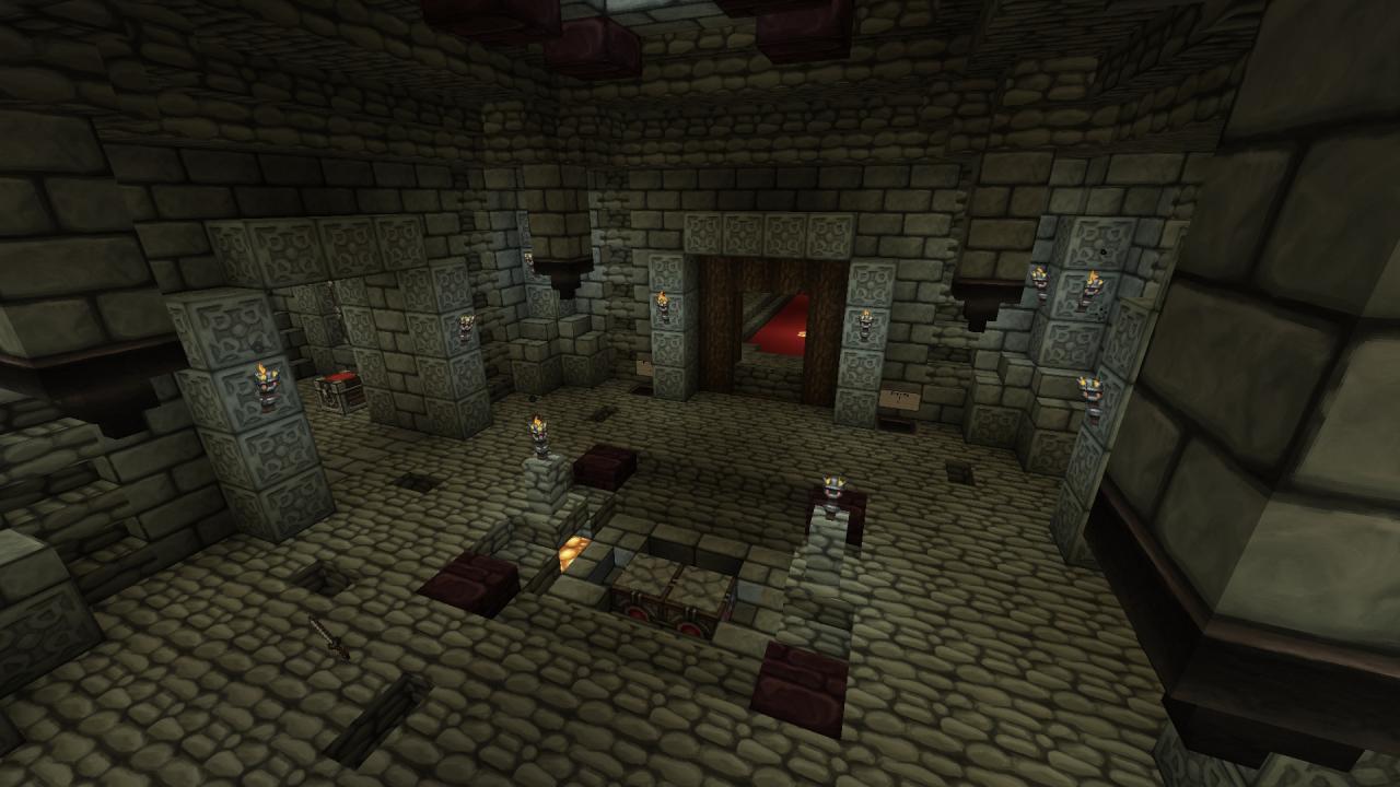 Evil castle Minecraft Map