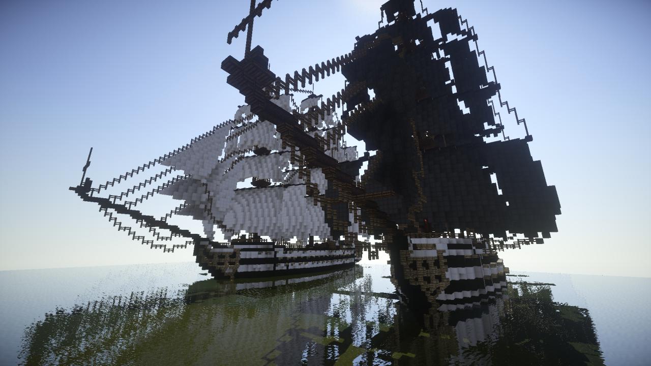 Royal Sovereign & H.M.S Fearless Minecraft Map