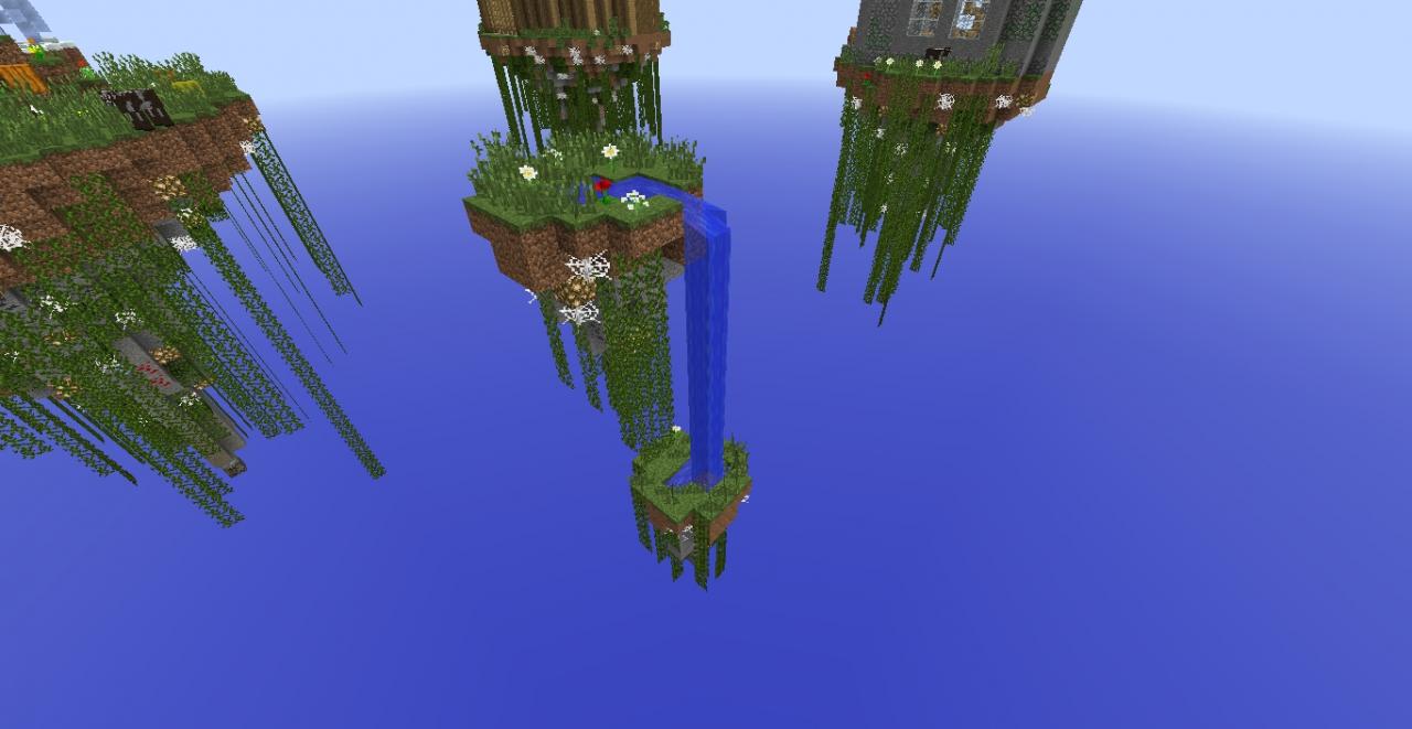 sky land Minecraft Map