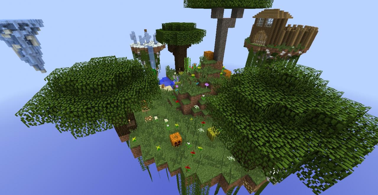 sky land Minecraft Map