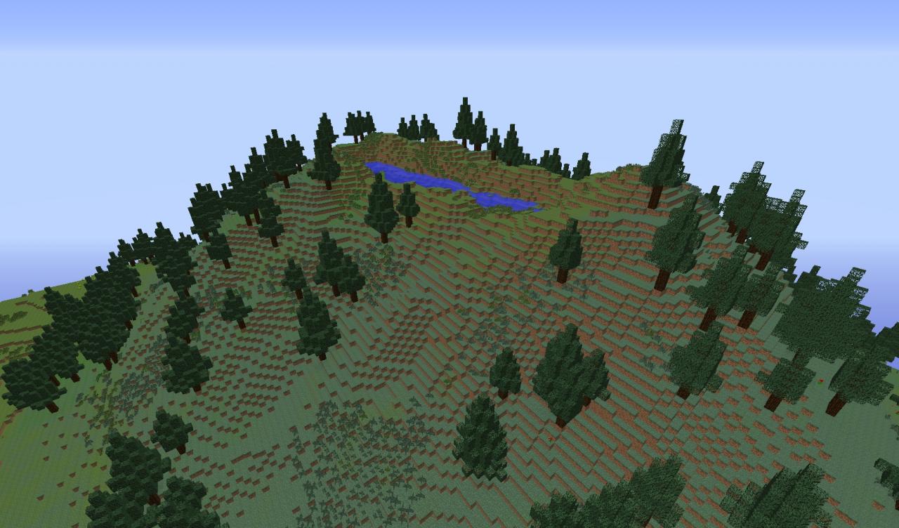 Volcano Creek Minecraft Map