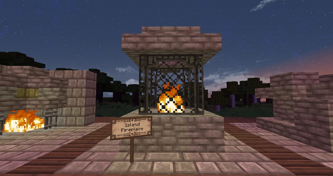 Fireplace Ideas! Minecraft Map
