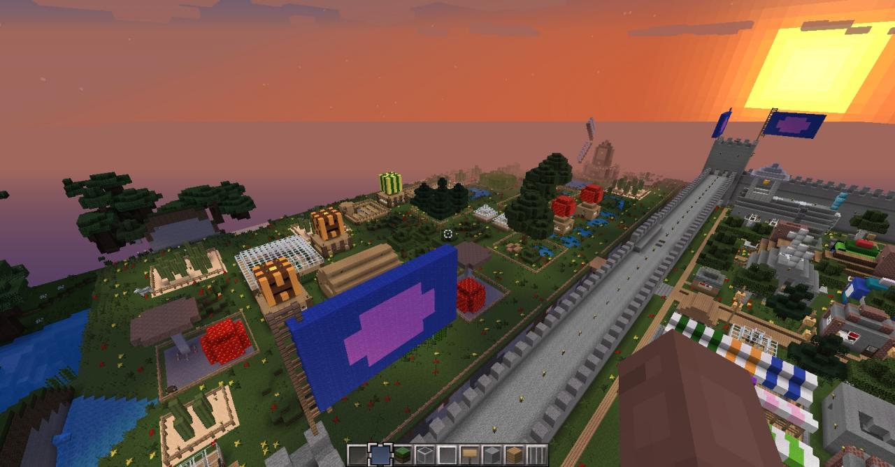 The 4 Kingdoms Minecraft Map