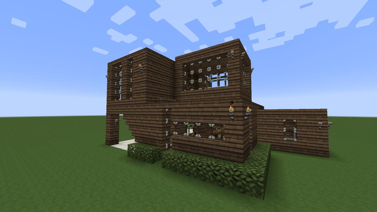 New modern mini house Minecraft Map