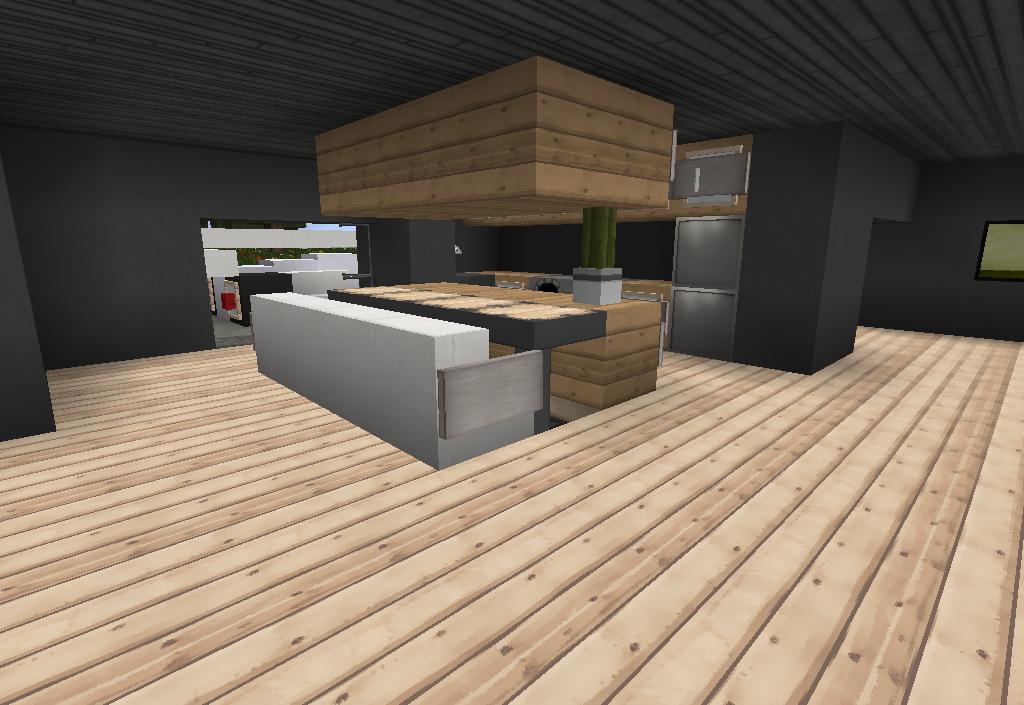 |open| ~xp a modern home Minecraft Map