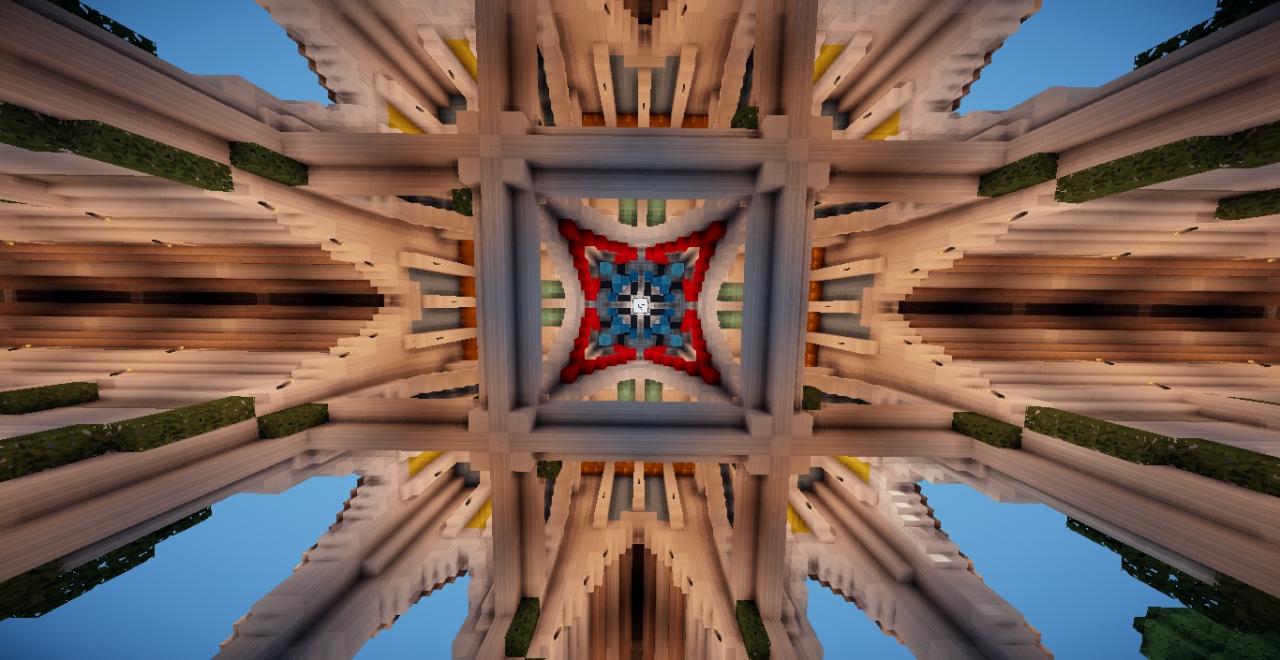 Floating SPAWN Minecraft Map