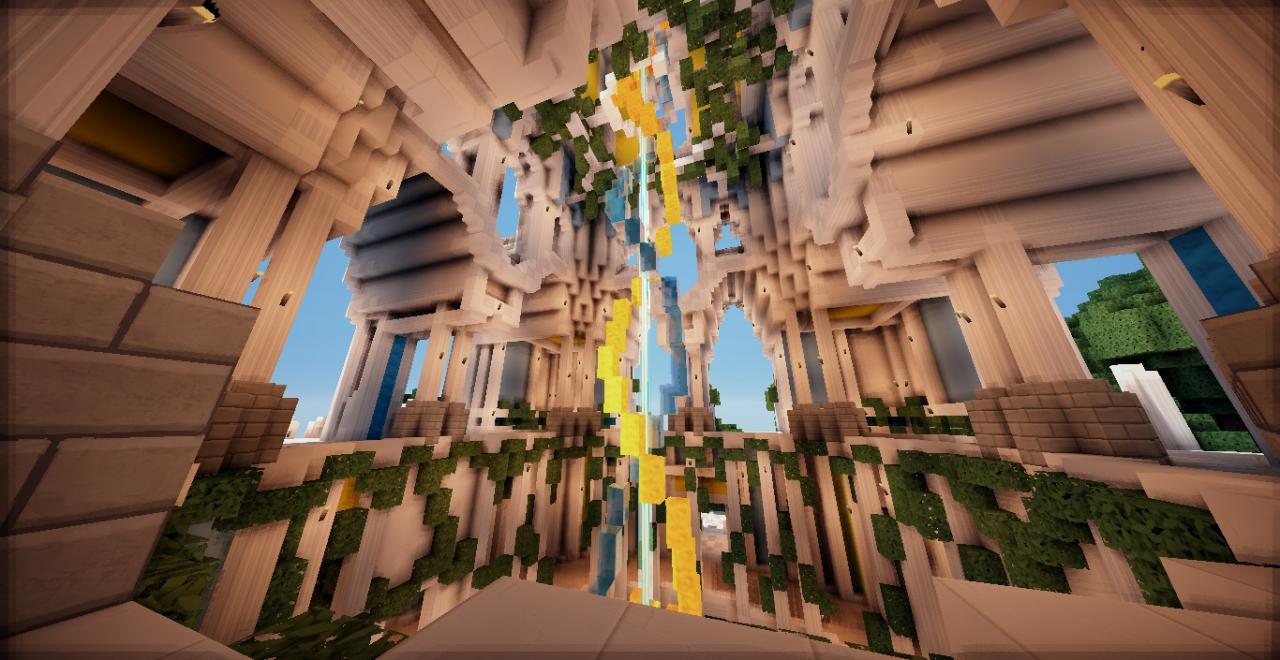 Floating SPAWN Minecraft Map