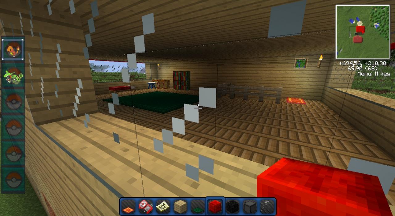 Pokemon Ash house Minecraft Map