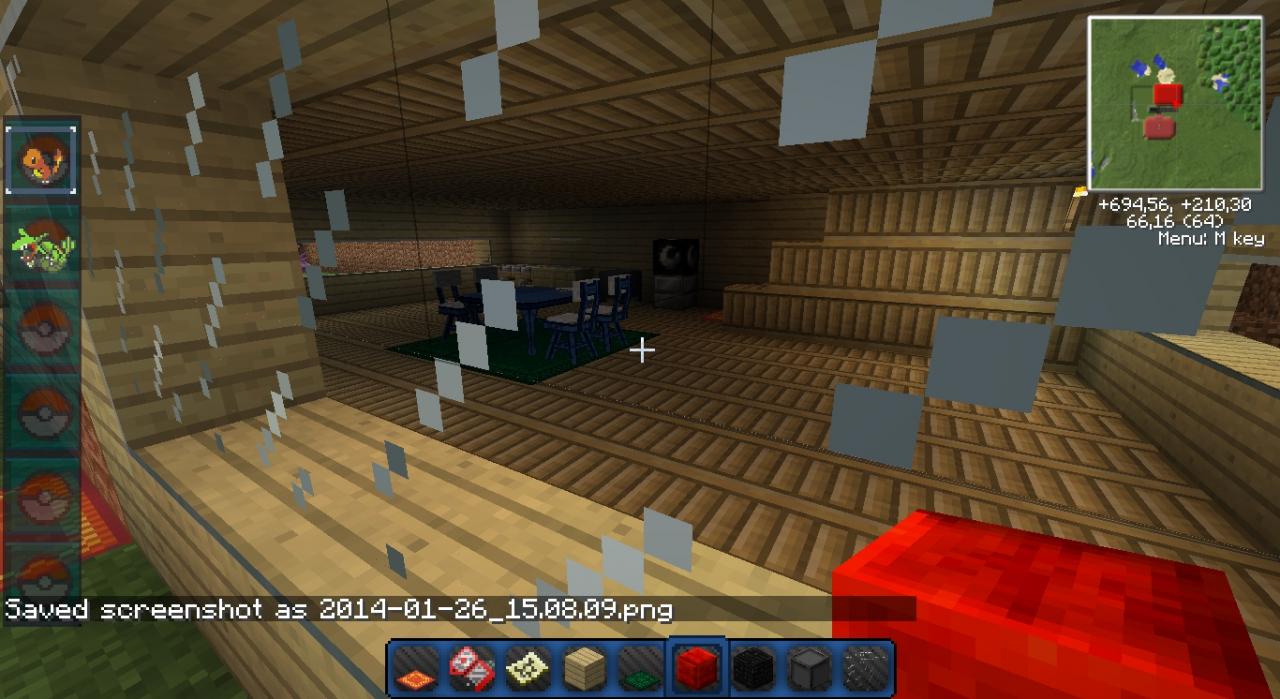 Pokemon Ash house Minecraft Map