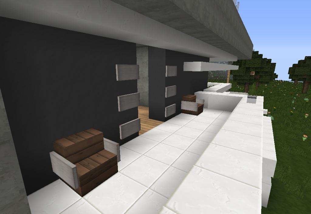 |open| ~xp a modern home Minecraft Map